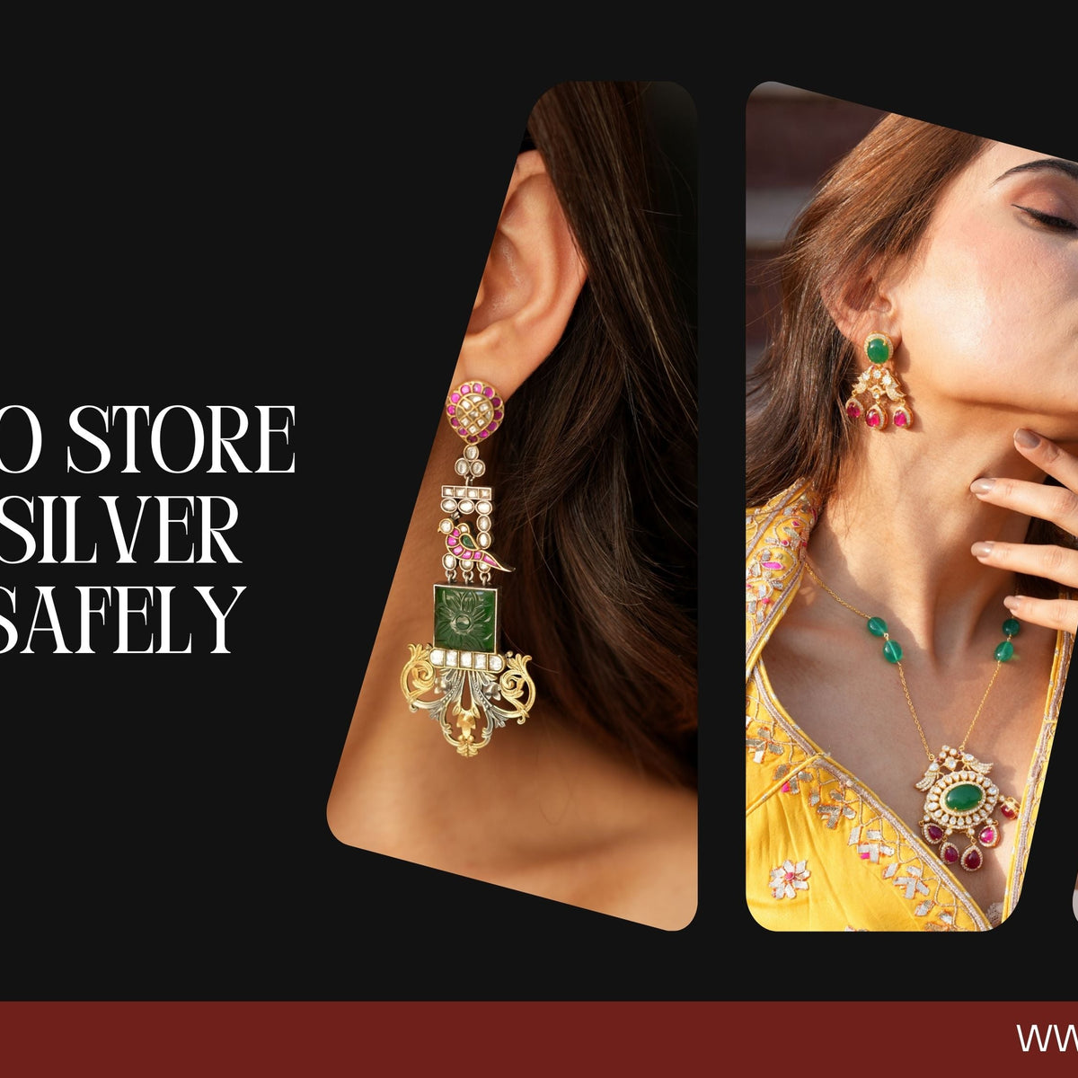 Best Ways to Store Your Pure Silver Jewellery Safely – 925 silver