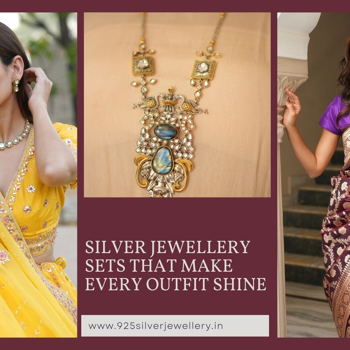 Silver Jewellery Sets That Make Every Outfit Shine – 925 silver